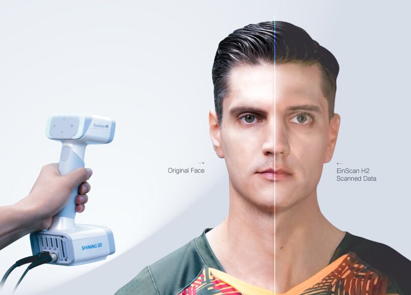 EinScan H2丨handheld 3D scanner丨infrared 3D scanner丨SHINING 3D